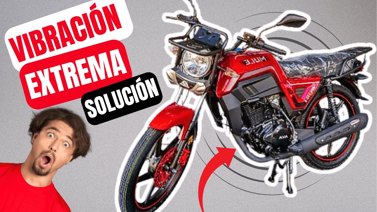 COMPRÉ la MOTO más VIBRADORA de TODAS || COMO ELIMINAR LA VIBRACIÓN DE ...