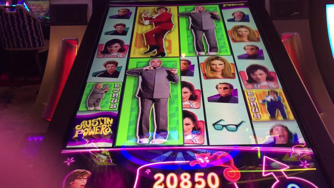 Austin Powers Slot Bonus Cosmo Las Vegas 9/16 - YouTube