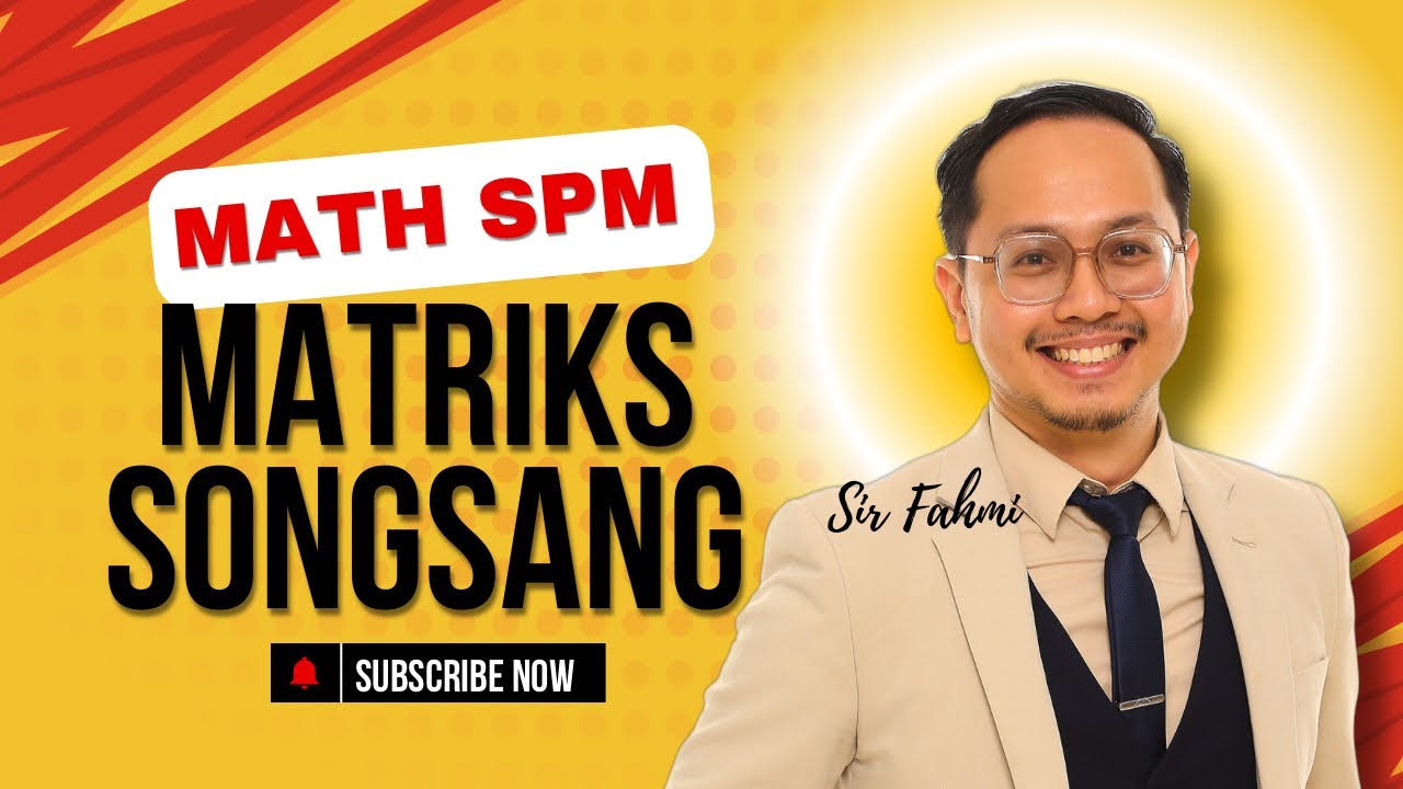 MATH SPM | Matriks Songsang - Sir Fahmi | PTTI - YouTube