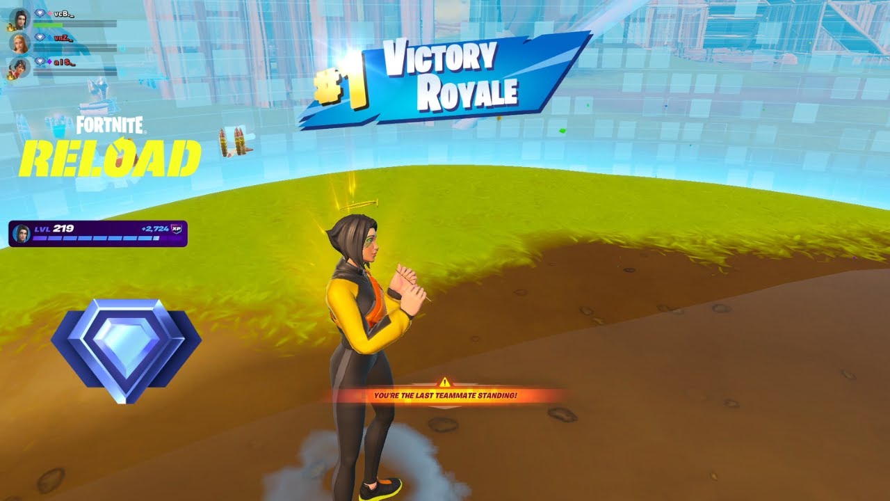 Fortnite Reload Gameplay - Ranked l Trio vs Squad - Diamond (Reload New ...