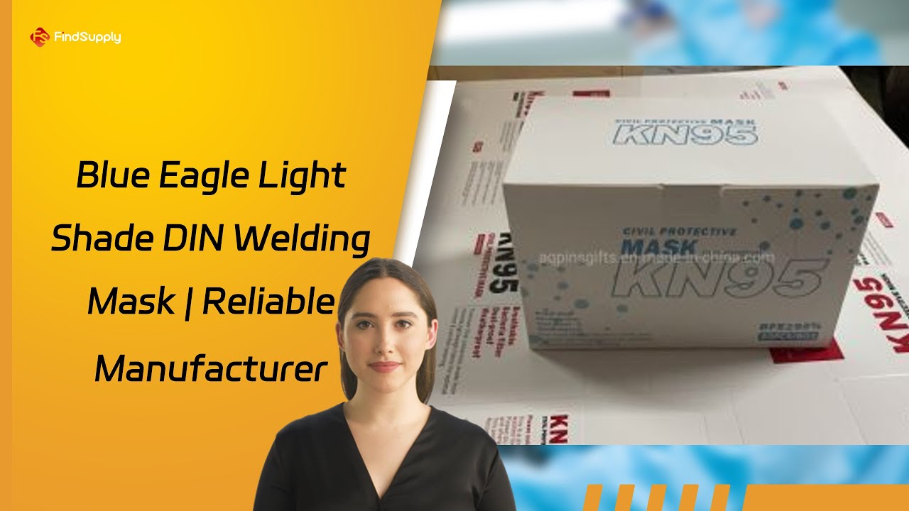 Blue Eagle Light Shade DIN Welding Mask | Reliable Manufacturer - YouTube