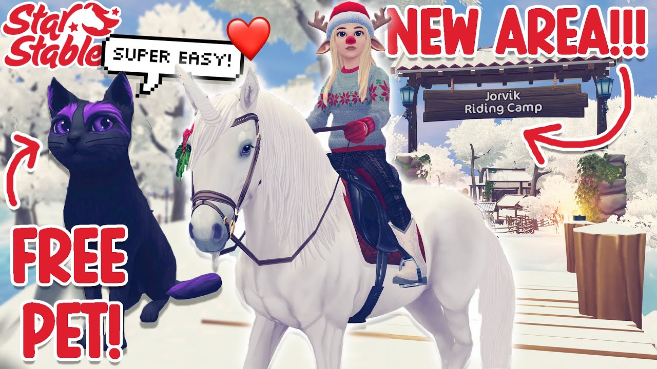 HOW TO GET *FREE CAT PET* EASILY, NEW AREA, WINTER MAGIC & MORE!!! STAR ...