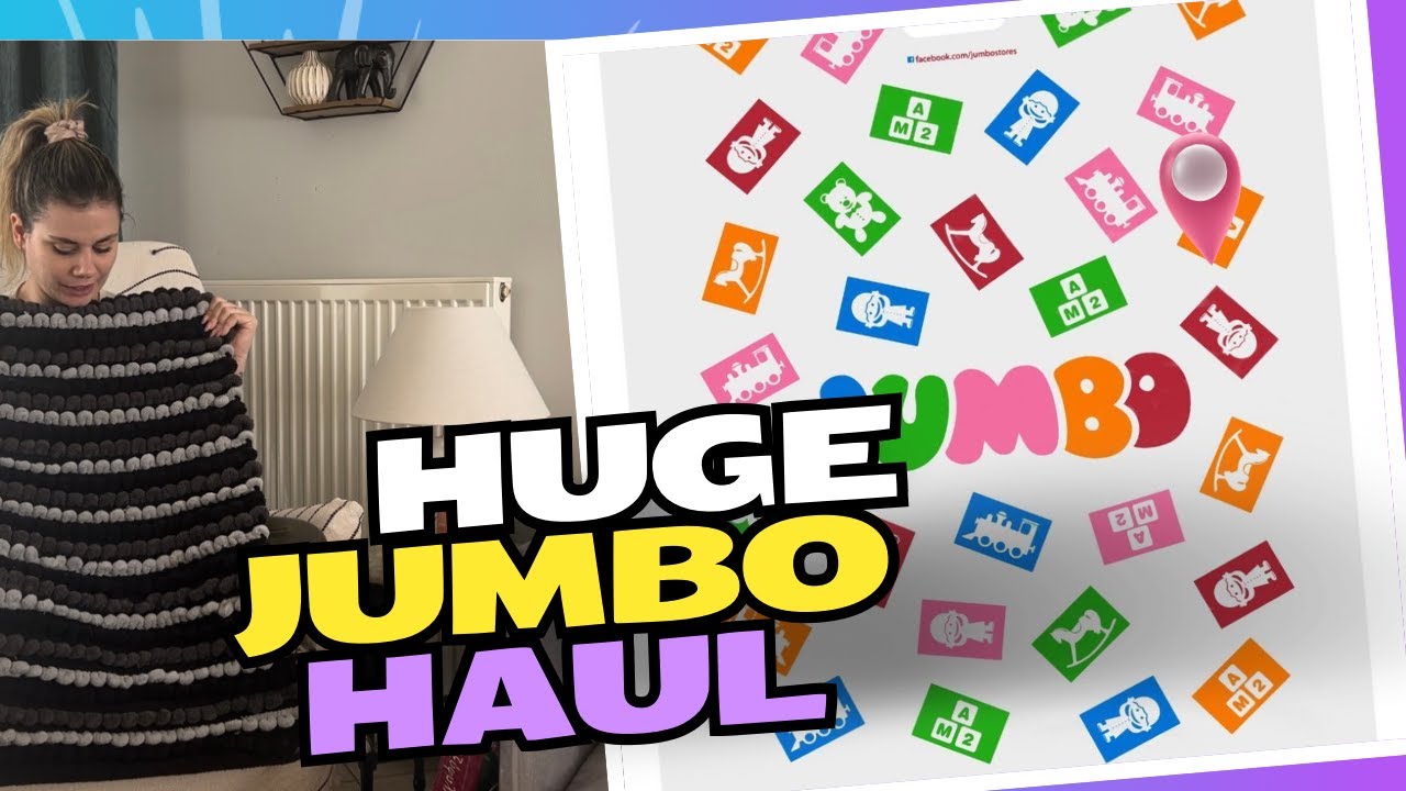 ΤΕΡΑΣΤΙΟ JUMBO HAUL! 😱 #haul - YouTube