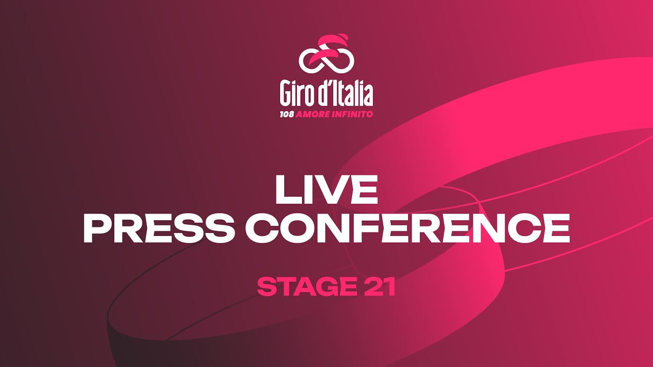🎙️ LIVE | PRESS CONFERENCE STAGE 21 - YouTube