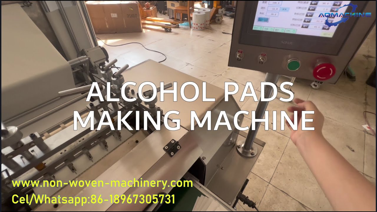 Alcohol Pads/Swabs Machine | Alcohol Pads/Swabs Making And Packing ...