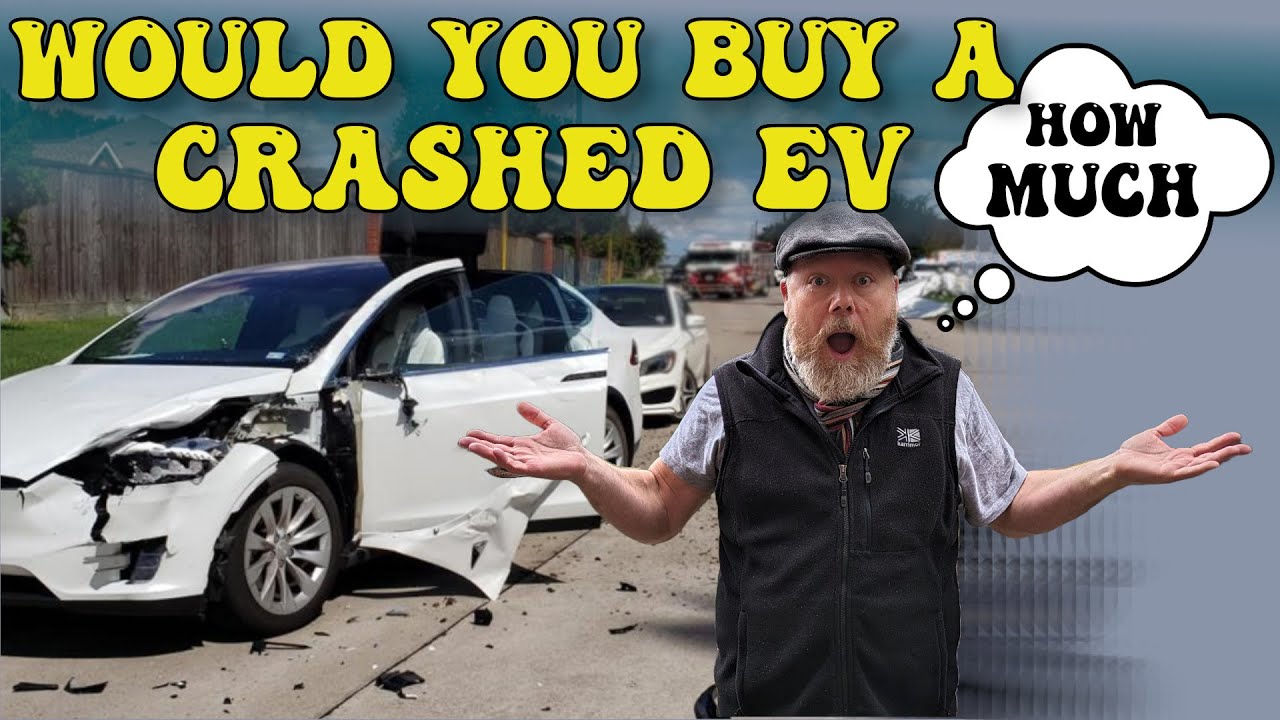 Would You Buy A Crash Damaged EV... Where do Insurance write off ...