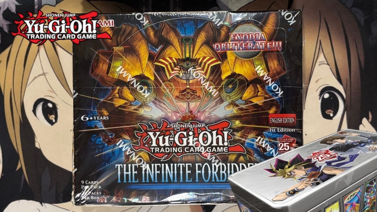 Opening My Yugioh Infinite Forbidden Booster Box TCG + Bonus Euro ...