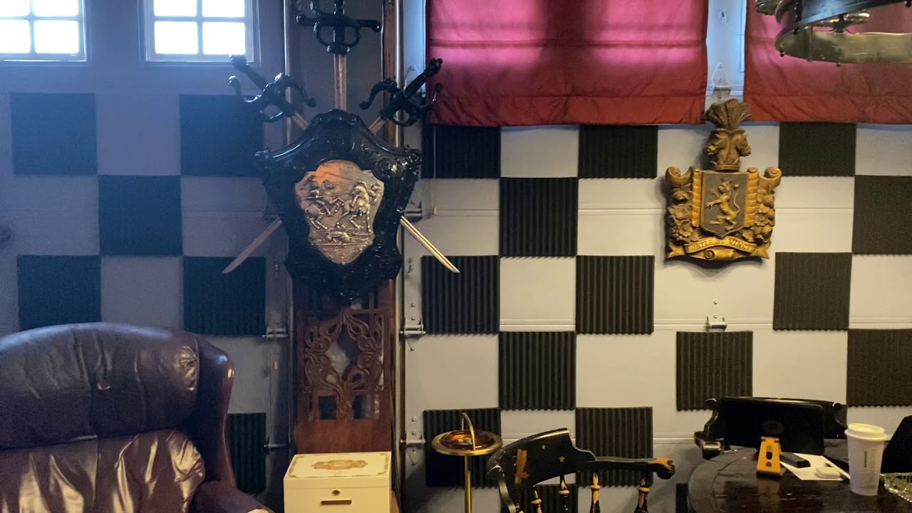 Cigar Lounge / Man Cave / Garage Converted - YouTube