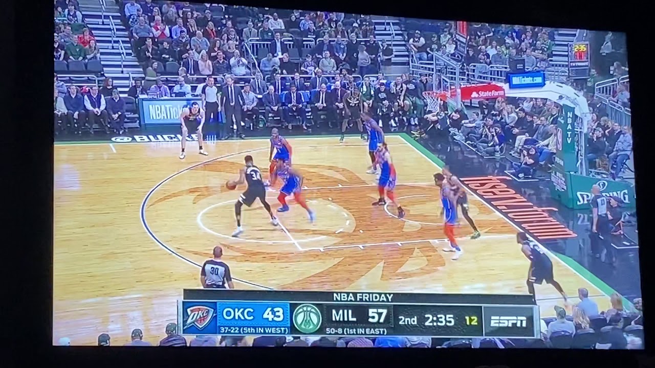 Giannis Antetokounmpo Post-Up Dirk Fade-away And-1 - YouTube