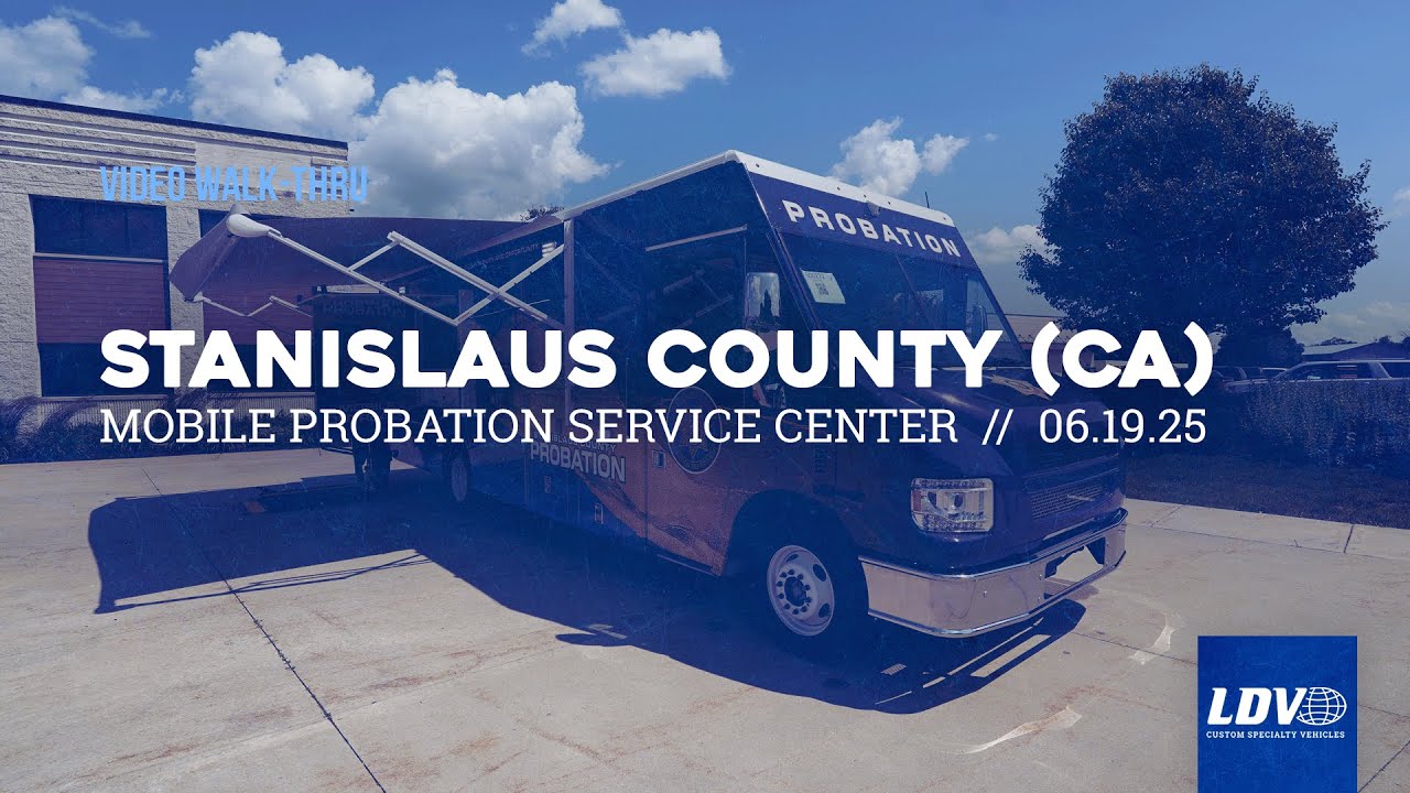 Stanislaus County (CA) Mobile Probation Service Center - 6/19/25 - YouTube