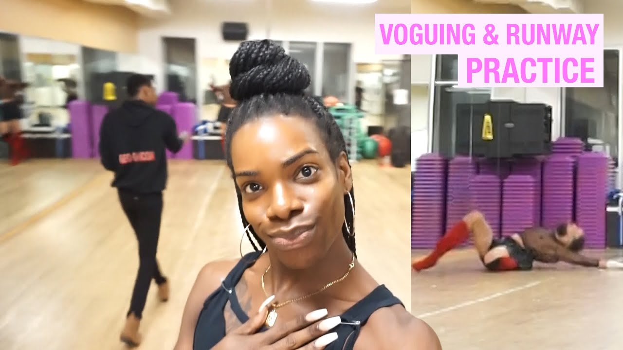 Voguing and Runway Practice - YouTube