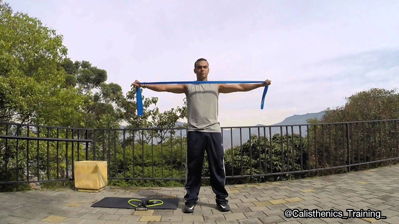 Aducción Horizontal de Hombros - YouTube