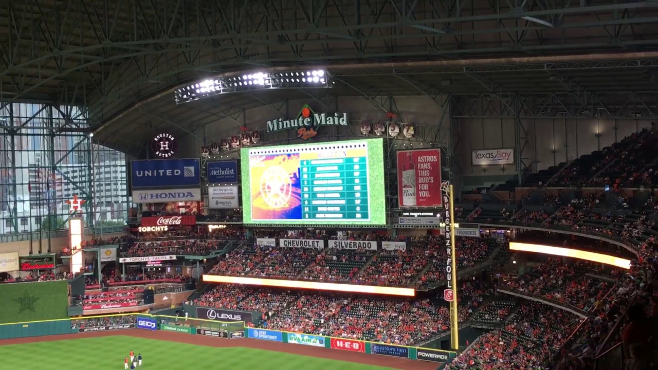 Astros Starting lineup - YouTube