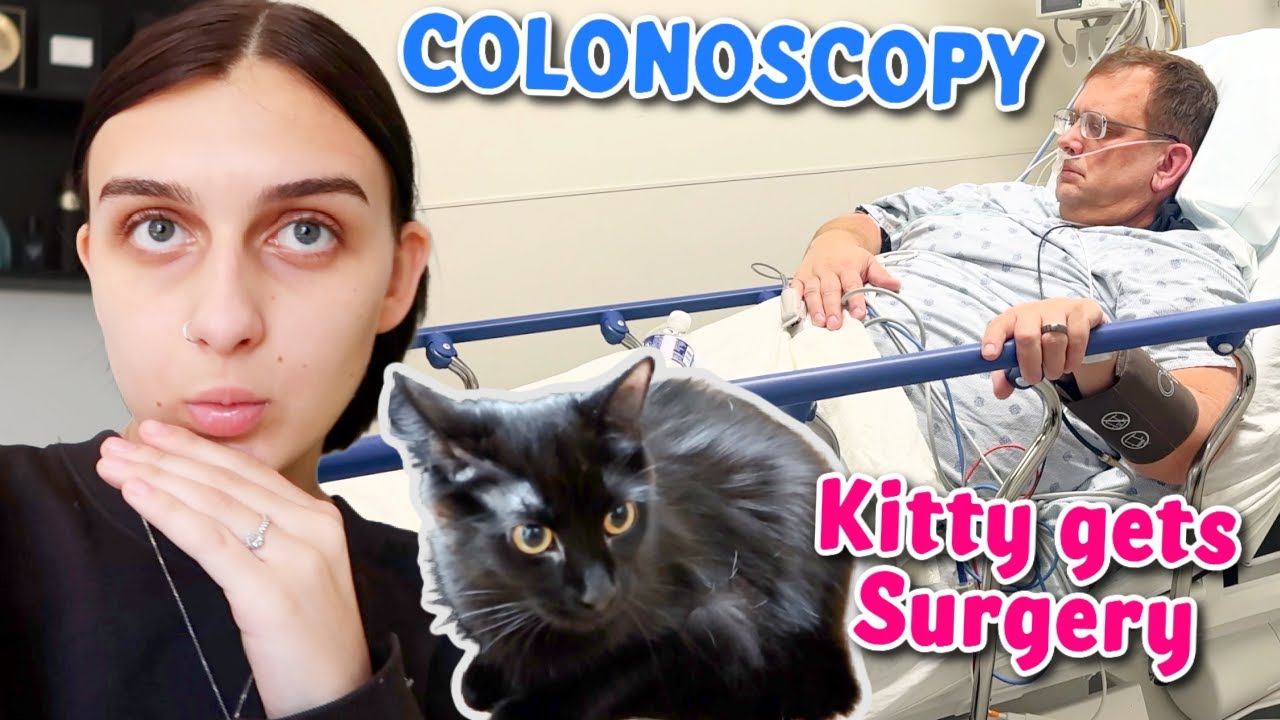 Surgery Day for Kitty & Ken's First Colonoscopy!! - YouTube