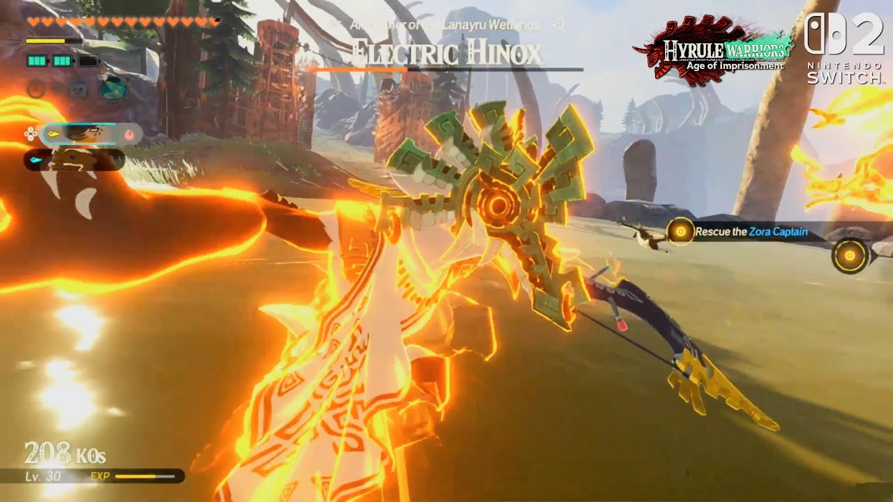 Hyrule Warrior: Age of Imprisonment | Rescusing The Zora Soldier, Quest ...