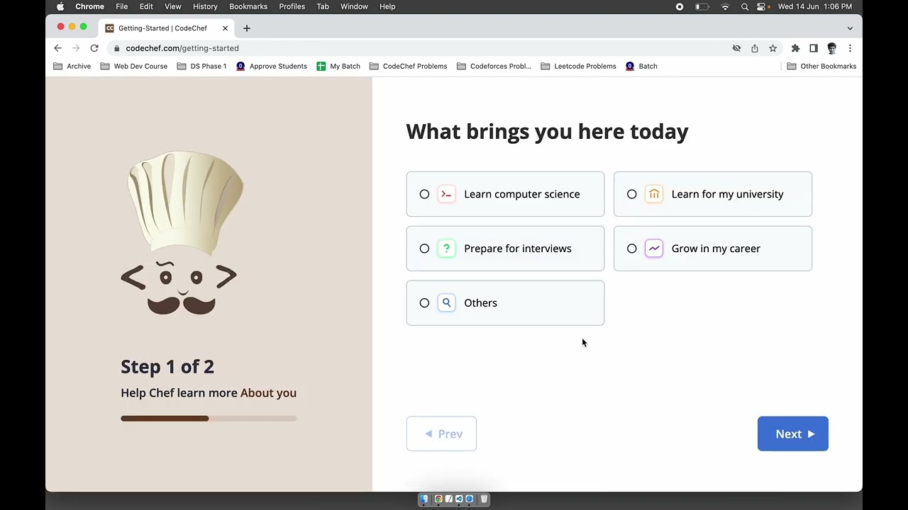 Creating A New Account In CodeChef YouTube Creating A New Account In CodeChef YouTube