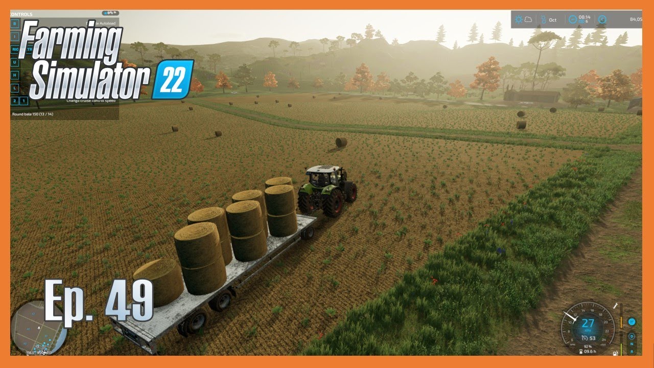Selling 345,000l of STRAW| New Beginnings EP.49 | Farming Simulator 22 - YouTube