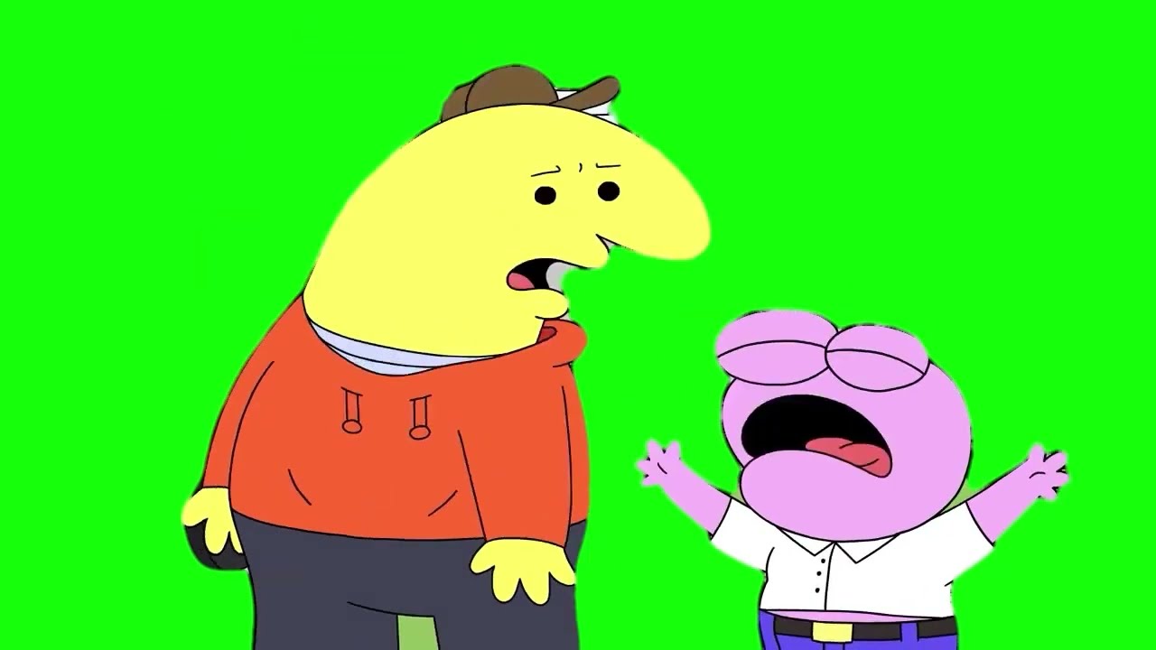 Pim Saying "I love kids, Charlie!" Smiling Friends Green Screen (WITH ...