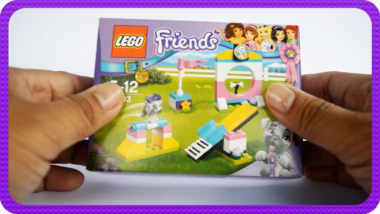 LEGO Friends Puppy Playground 41303 - UNBOXING - YouTube