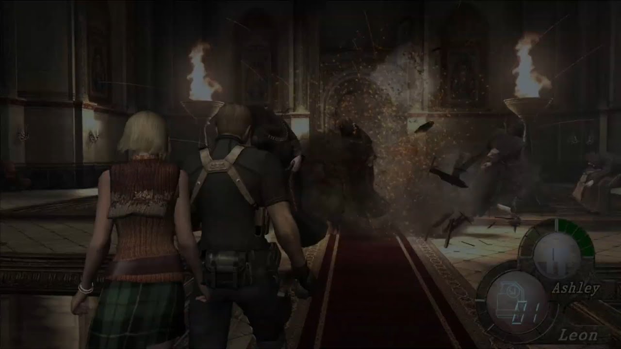 Resident Evil 4 - Playthrough - Professional - Chapter 3-1 (KNIFE ...