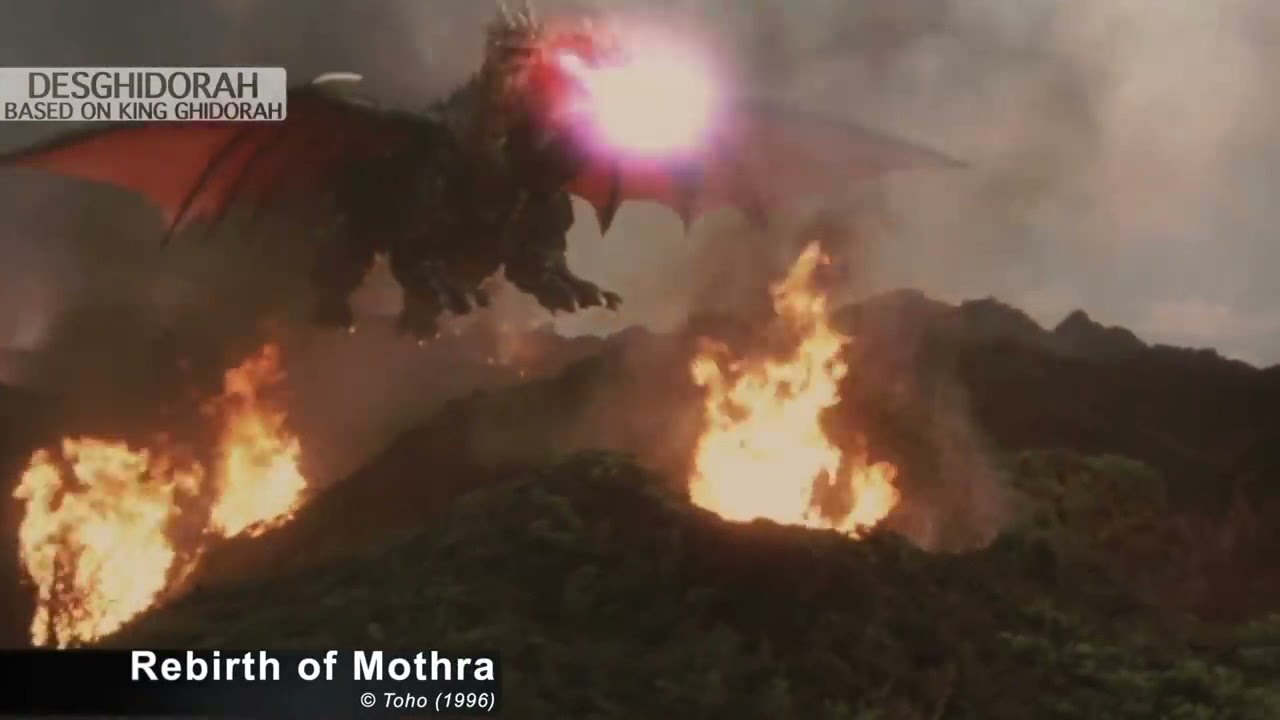 King Ghidorah Evolution - YouTube