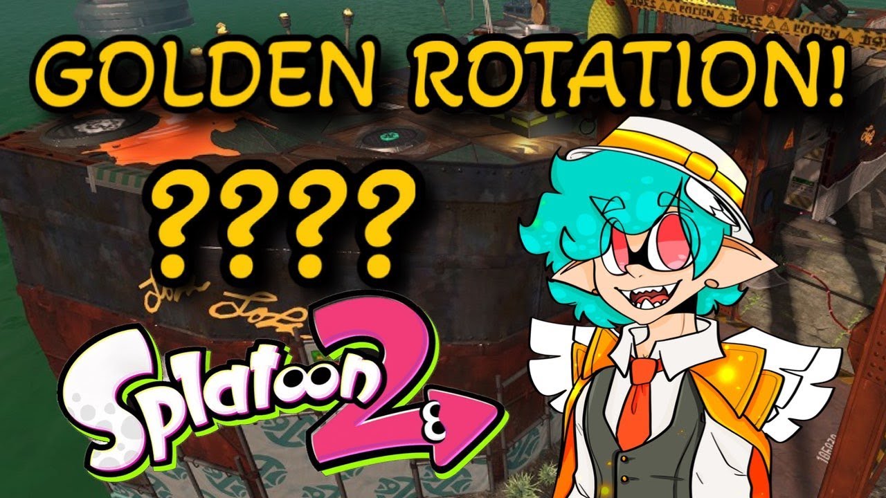 GOLDEN ROTATION IN SPLATOON 2! :0 - YouTube