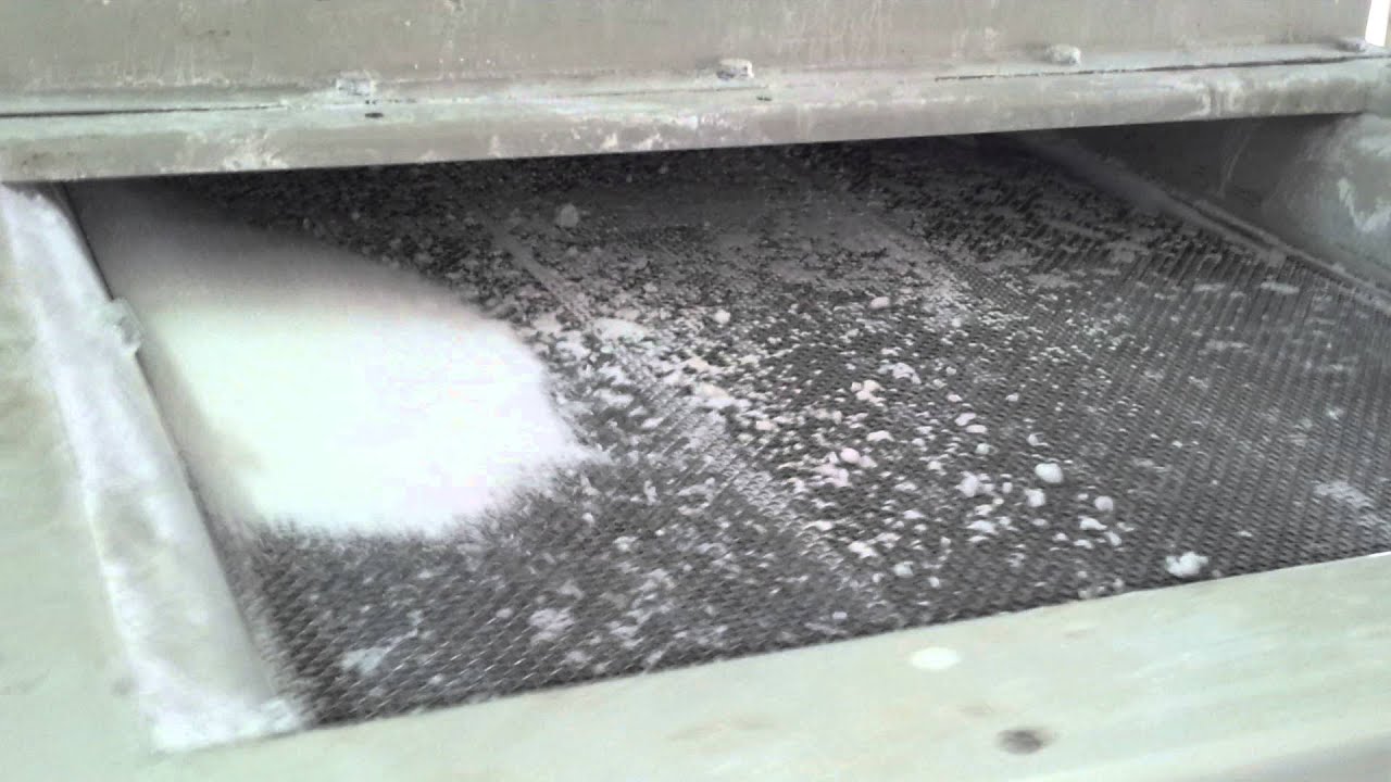SPRAY DRYING - VIBRATING SIEVE - YouTube