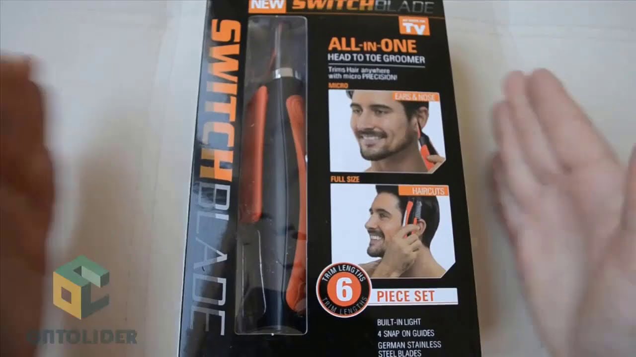 ปัตตาเลี่ยน ตัดปมอัจฉริยะ Microtouch Switchblade - YouTube