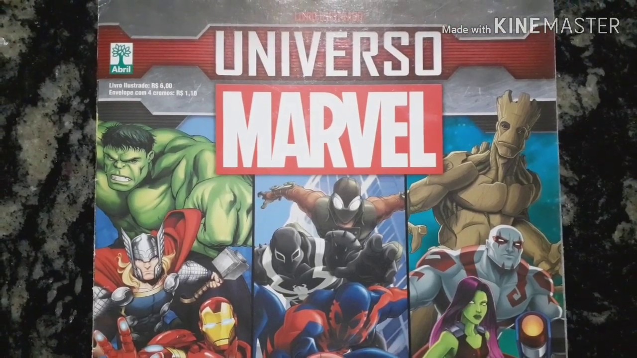 Review Album Universo Marvel 2016 - YouTube