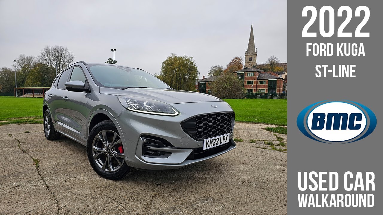 2022 Ford Kuga ST Line Solar Silver - YouTube