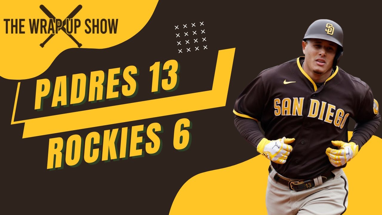 Padres vs Rockies Postgame Wrap Up Show: Padres 13 Rockies 6 - YouTube