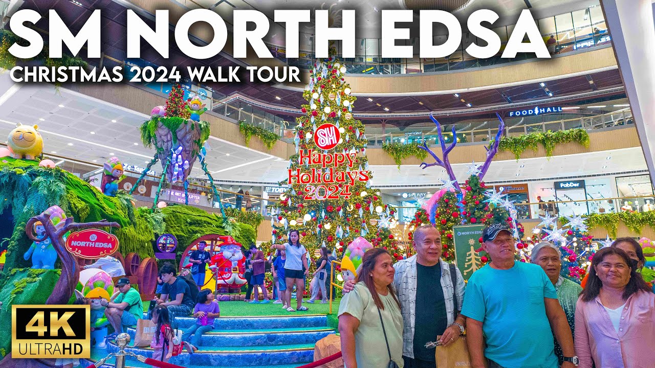 The Best Christmas Decor Of All SM Malls | SM North EDSA Quezon City 🇵🇭 ...