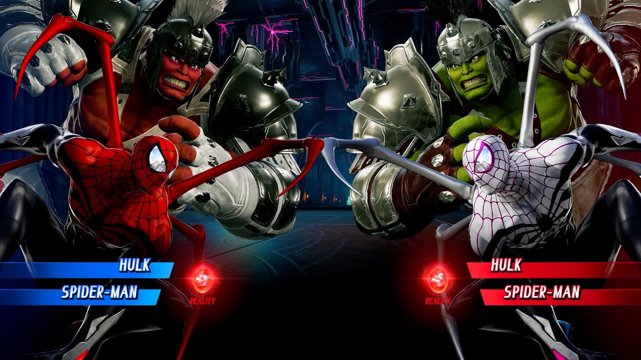 GLADIATOR HULK & SPIDER MAN VS GLADIATOR HULK & WHITE SPIDER MAN ...