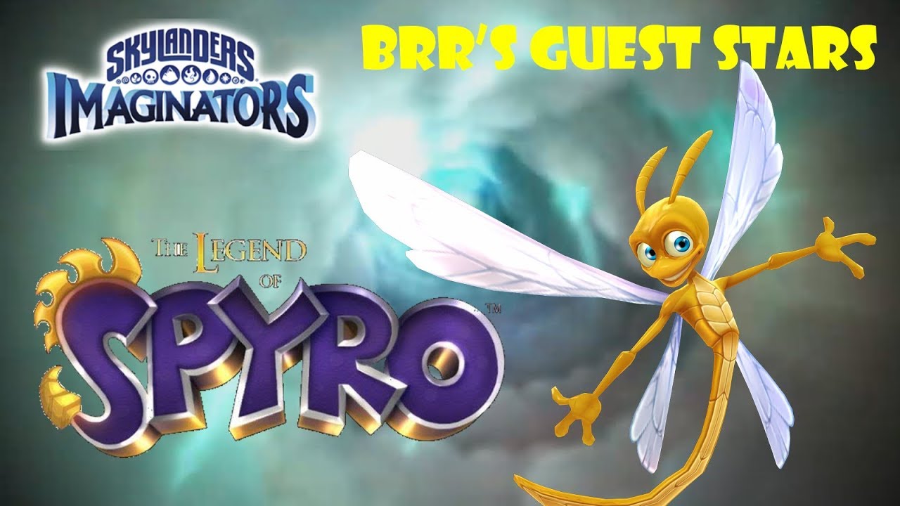 Skylanders Imaginators: BRR's Imaginator Guests - Sparx (Legend of ...