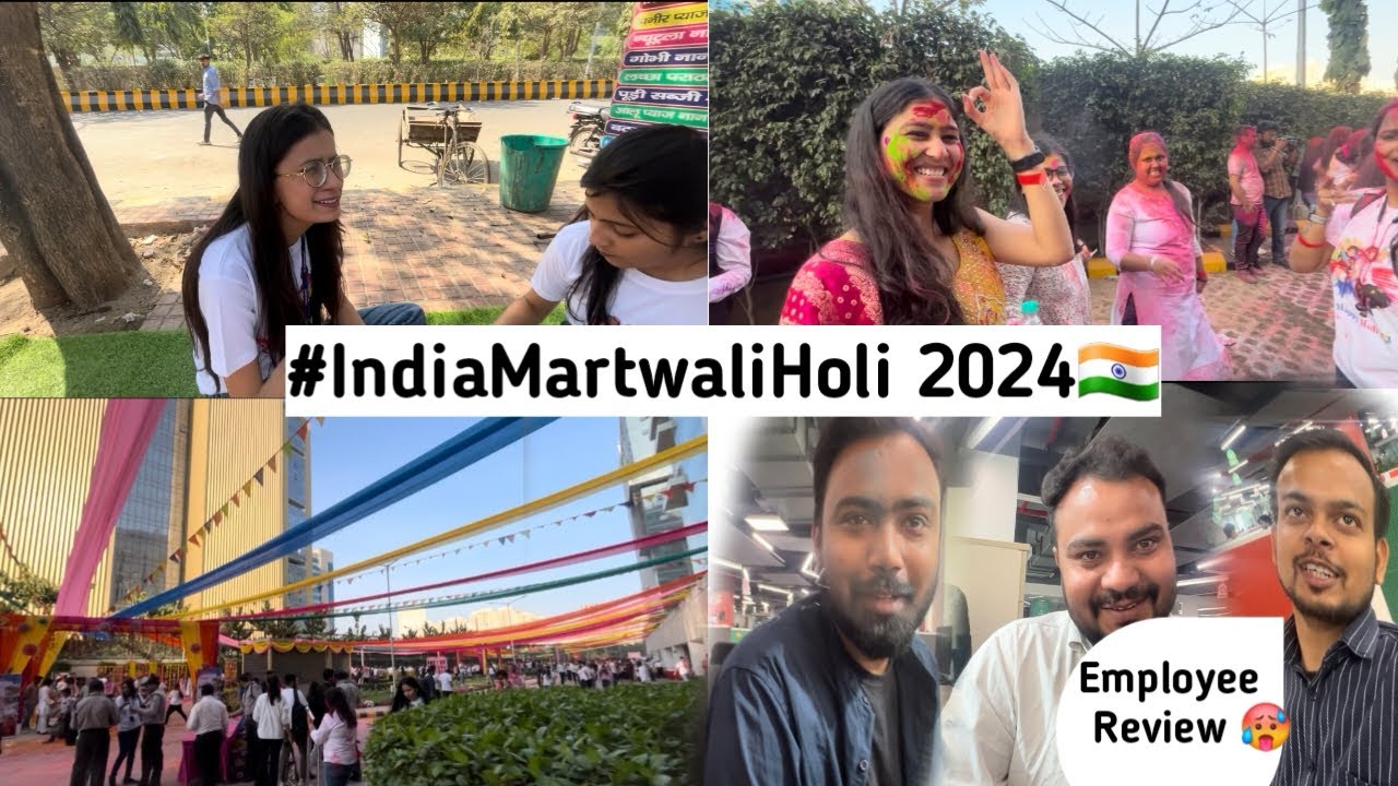 IndiaMart Holi Celebration| @indiamart | India Mart Noida sector 135 ...