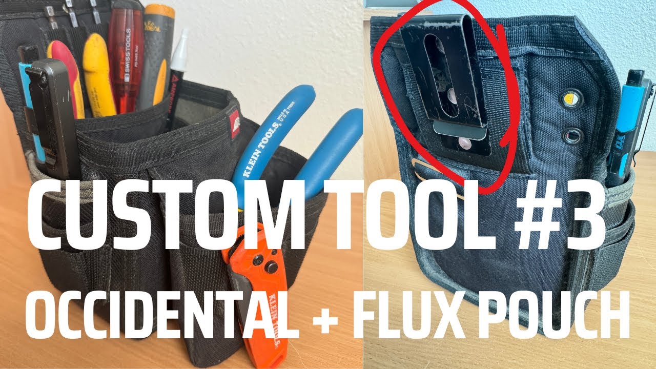 I attached a belt clip to my Flux Pouch! The perfect companion to my ...