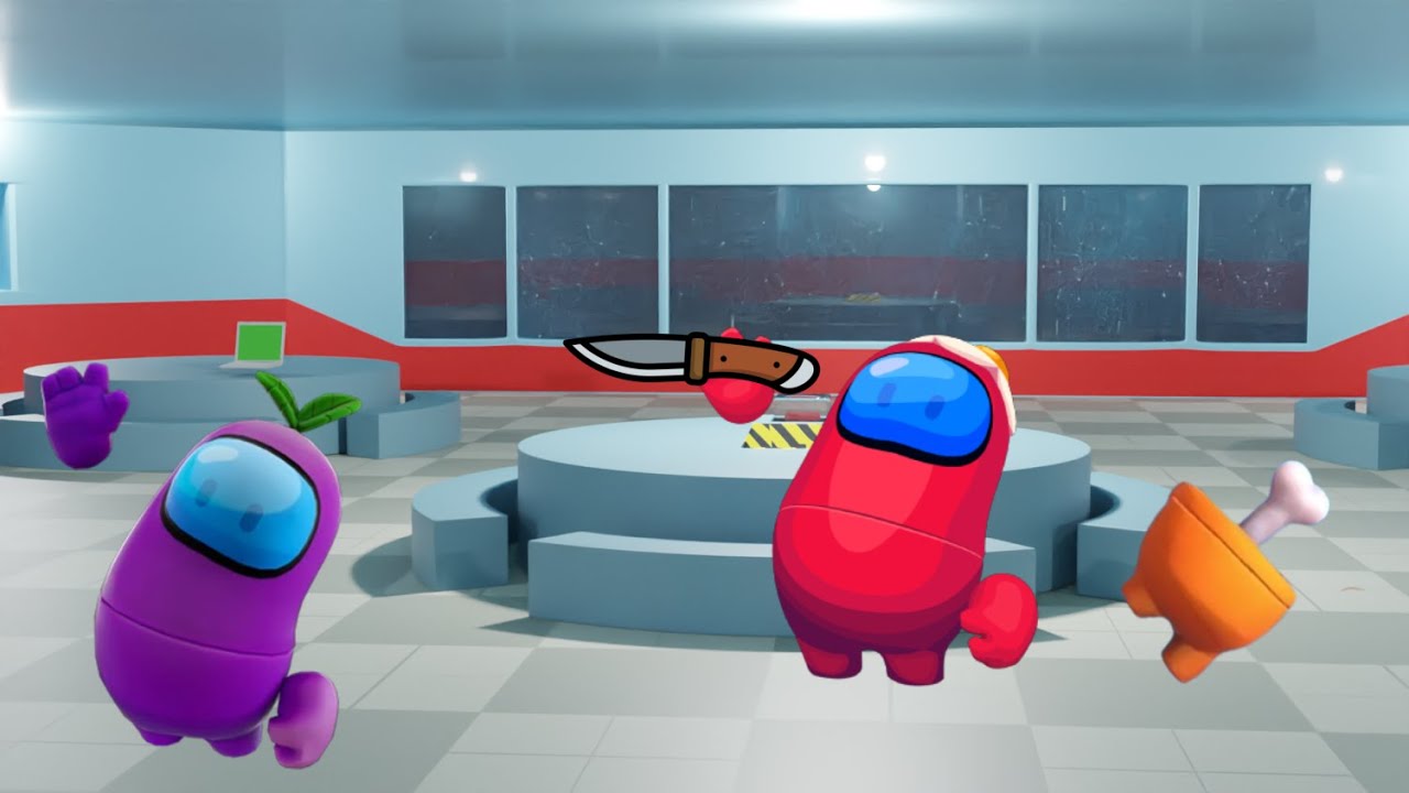 Desafío de Among Us en Fall Guys!! - YouTube