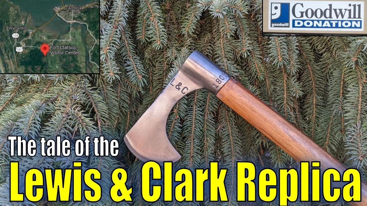 Lewis and Clark 1805 Tomahawk | The strange tale of the L&C 1805 - YouTube