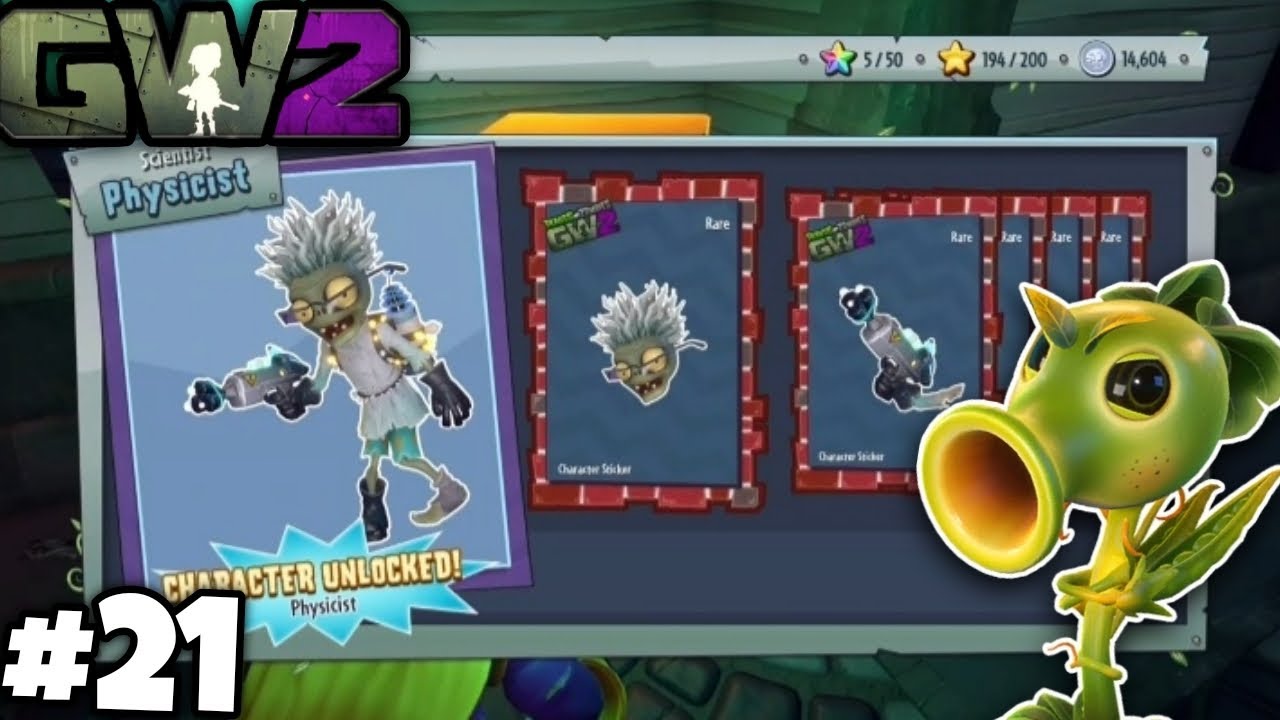 Another Scientist To The COLLECTION!! - Plants Vs Zombies Garden ...