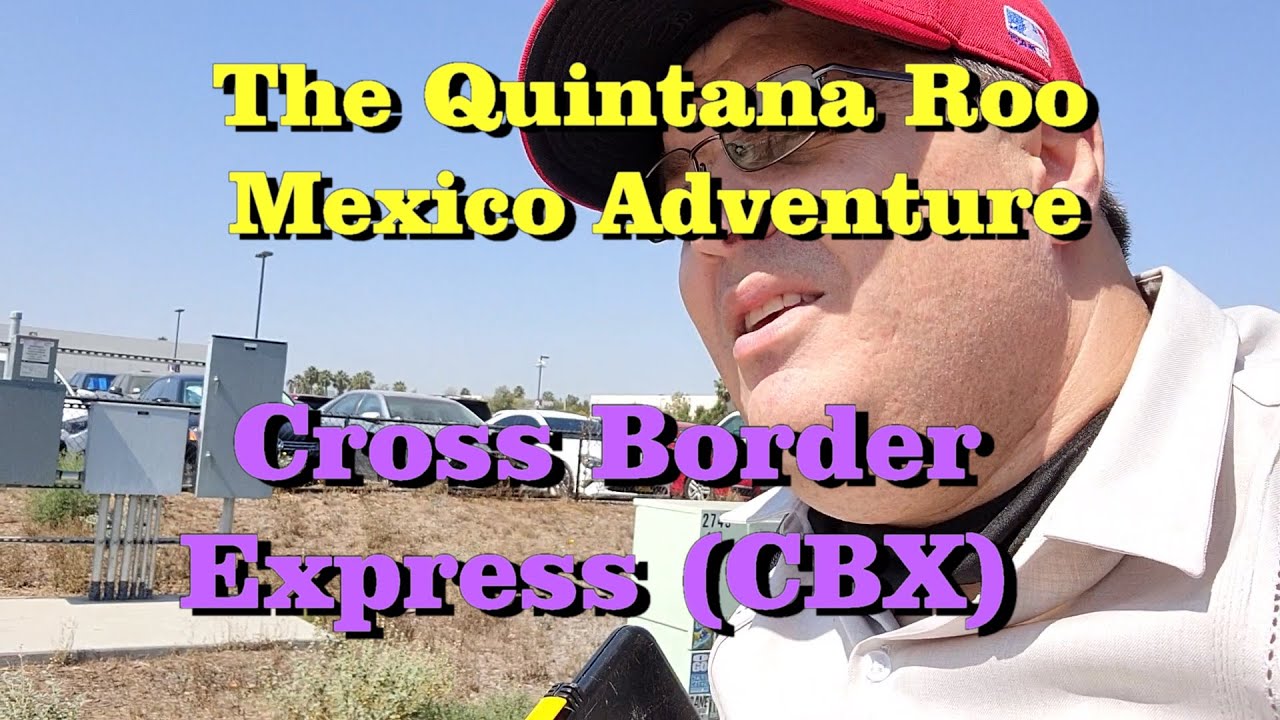 Going to Mexico via CBX (Cross Border Express) , Tijuana Airport - YouTube