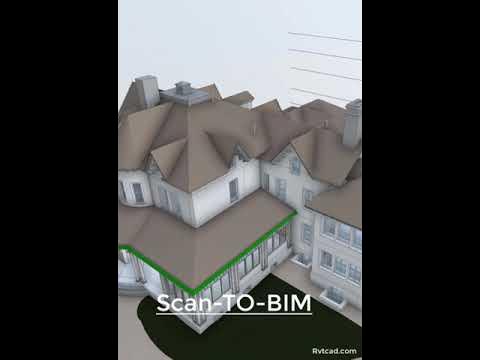 Rvtcad Scan to BIM 3D Revit modeling | Rvtcad point cloud to Revit 3D Bim modelin| #scantobim ...
