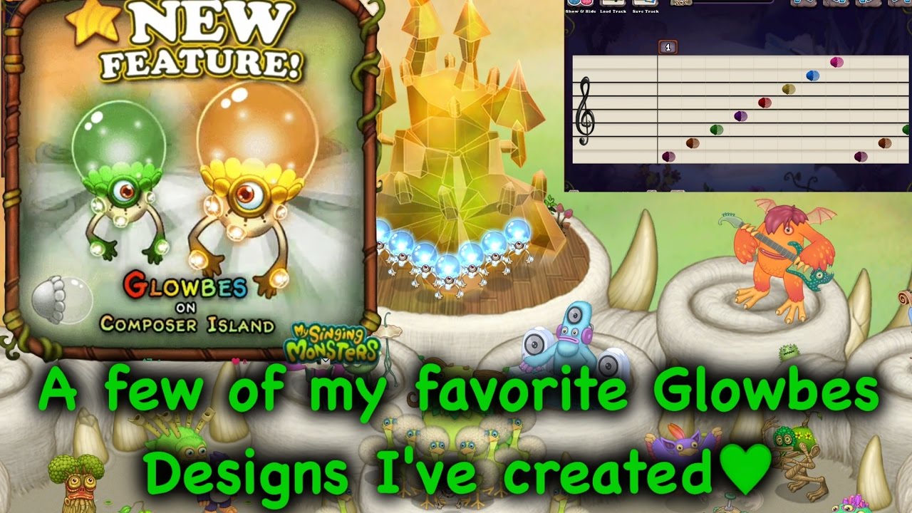 Featuring a few of My Glowbes!! Now honorary Monsters! - YouTube