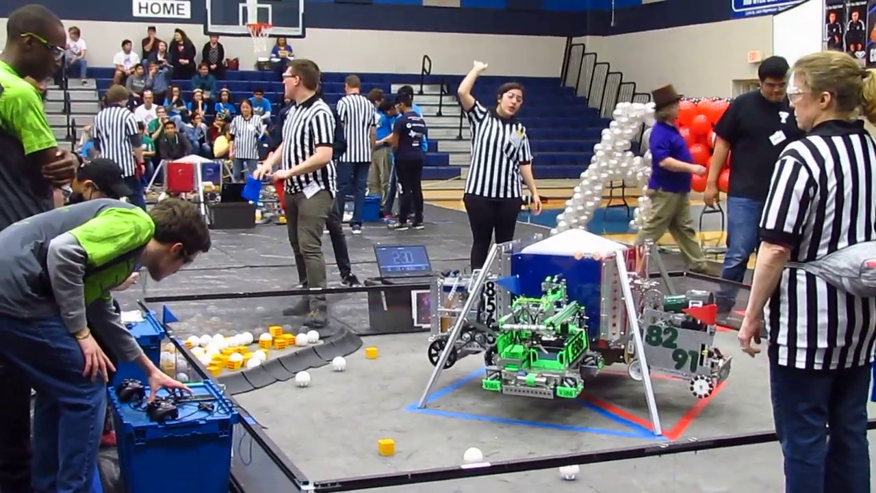 FTC Rover Ruckus: North Texas Regionals Qualification Match #1 - YouTube
