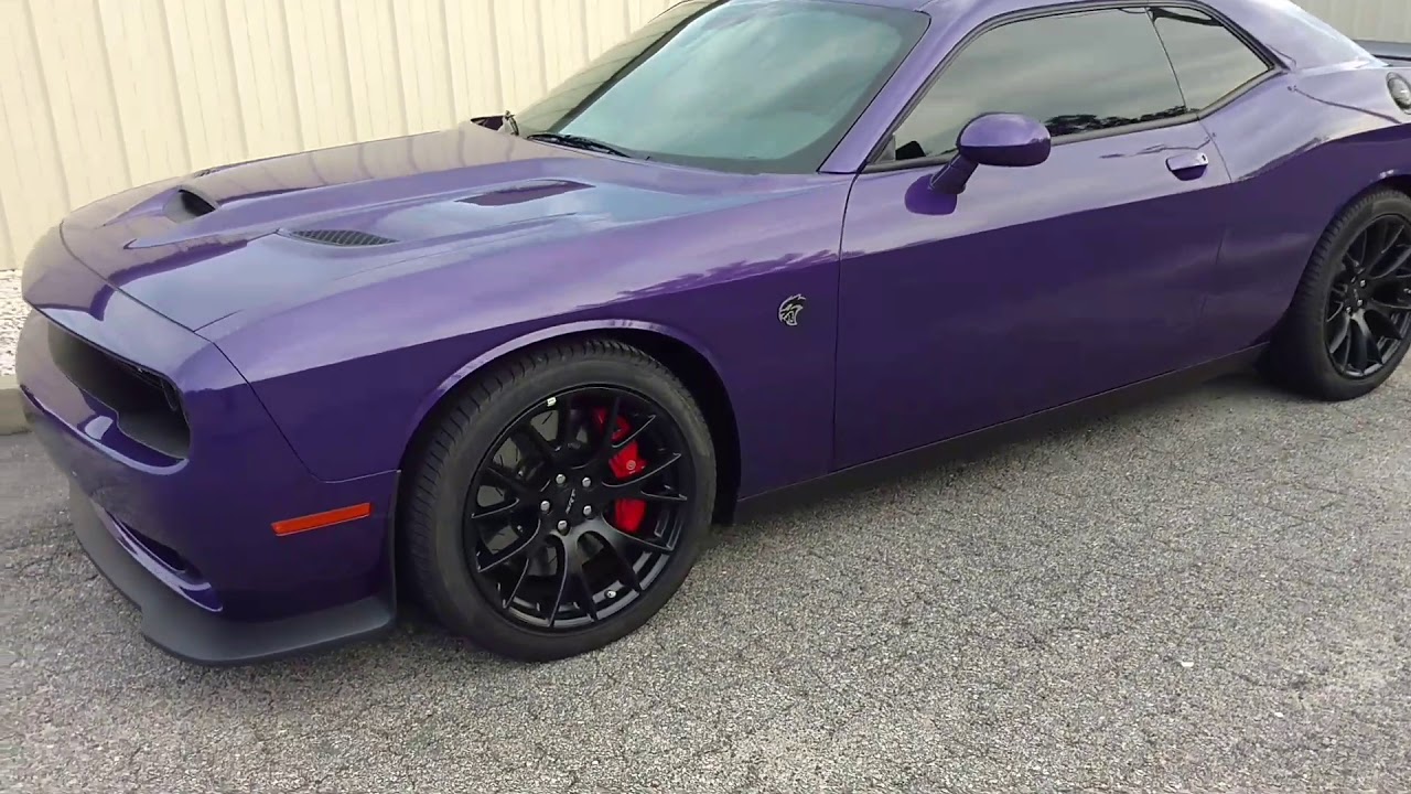 Plum Crazy Purple Hellcat - YouTube