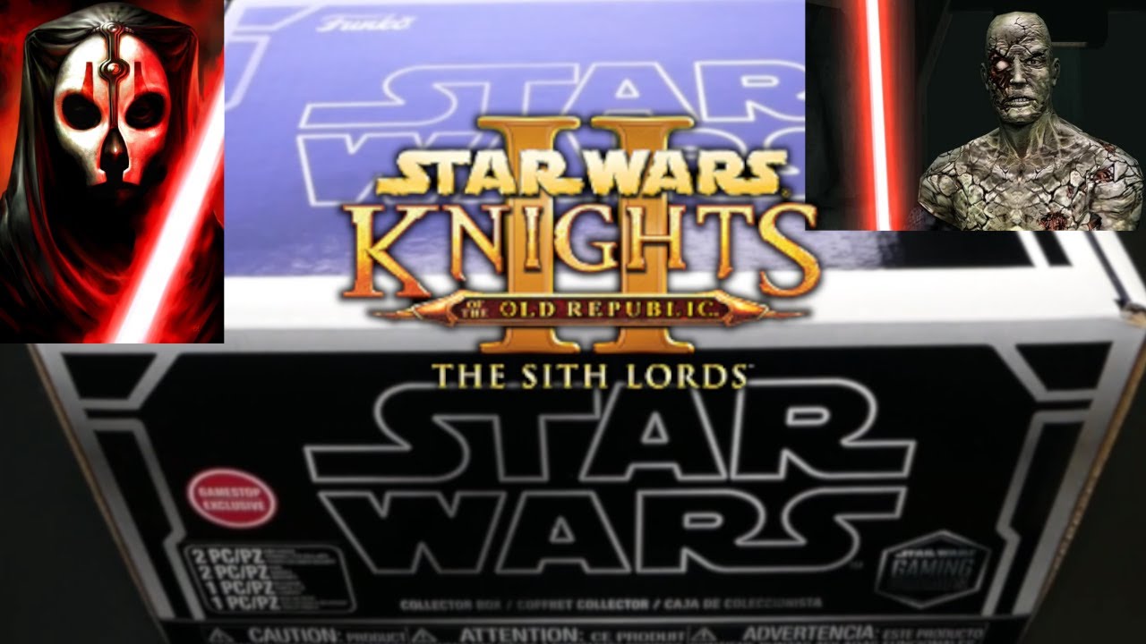Star Wars KOTOR II Collector Box Unboxing - YouTube