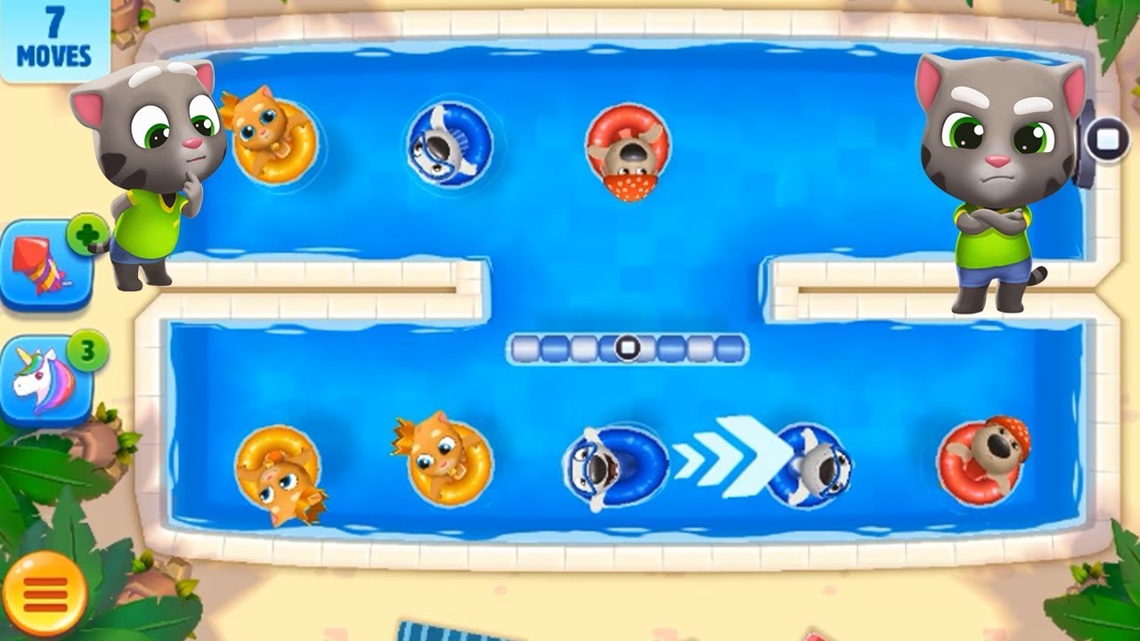 Talking Tom Pool - Talking Tom Pool Party - Talking Tom Games For Kids ...