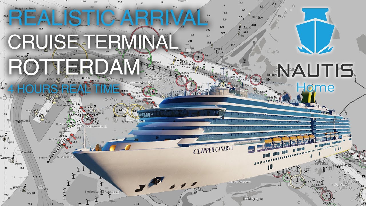 REALISTIC CRUISE ARRIVAL TO ROTTERDAM | CLIPPER CANARY | NAUTIS HOME ...