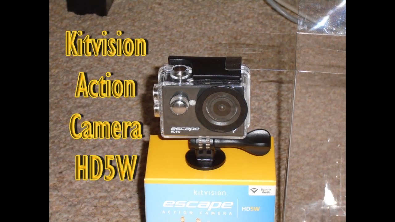 Kitvision Escape Action Camera HD5W, Unbox & Demo Video 60fps ...