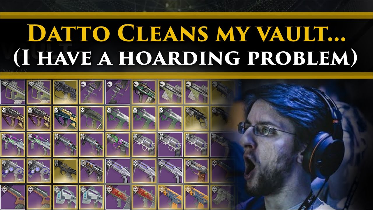Datto cleans my Destiny 2 vault & helps me to confront my masterwork ...