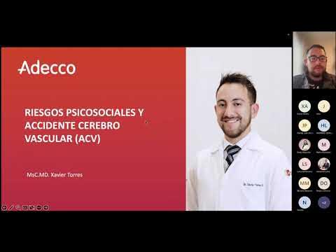 Charla SSO Riesgo Psicosociales, Accidente Cerebrovascular ACV - YouTube